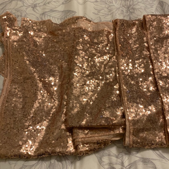 Party Supplies | Rose Gold Sequins Table Runner | Poshmark